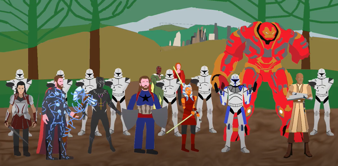 Clone Wars-Infinity War Mashup - Chapter 11 - Media_Dunce - Marvel ...
